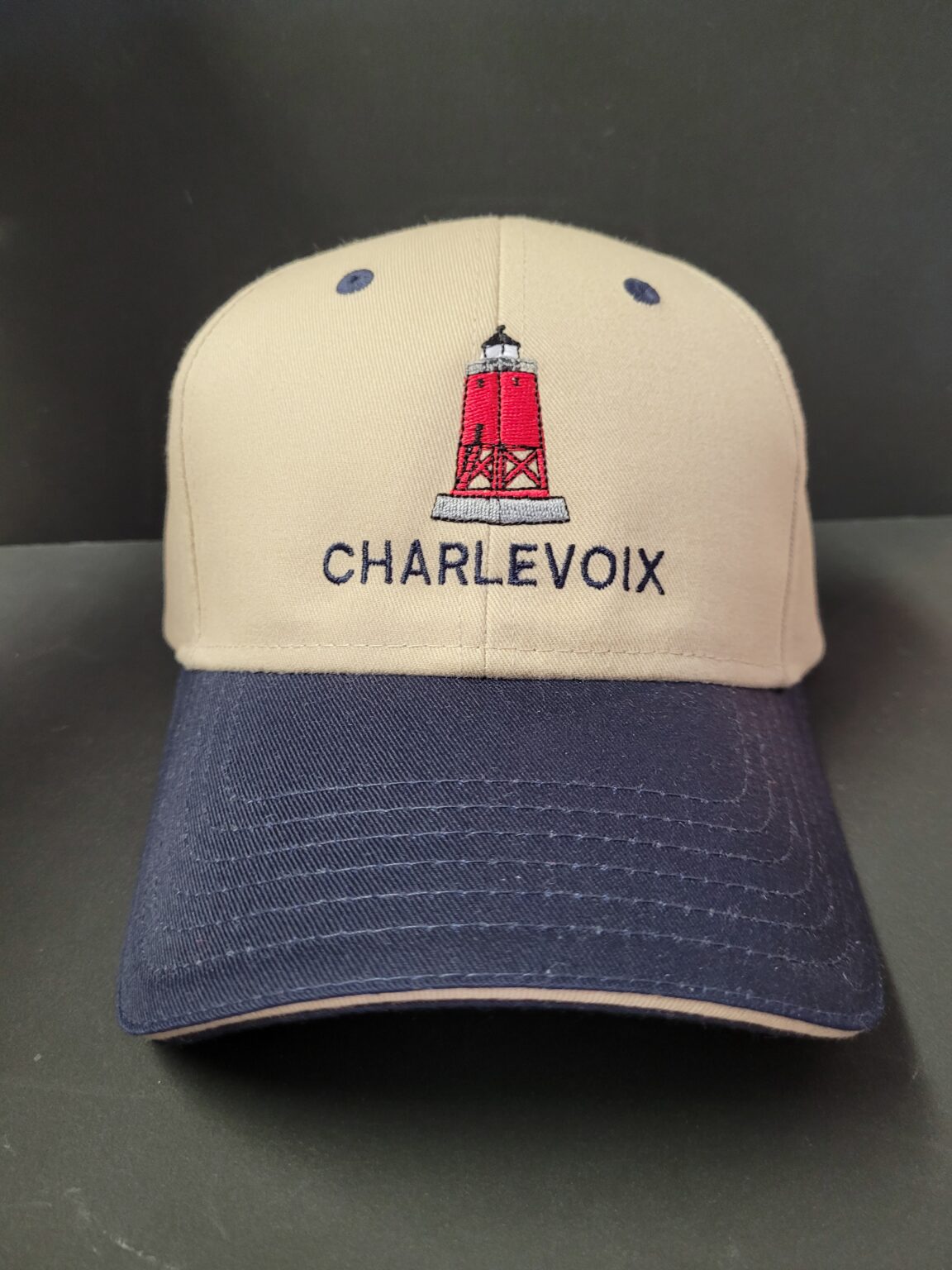 Charlevoix Lighthouse Baseball Cap - Charlevoix Historical Society
